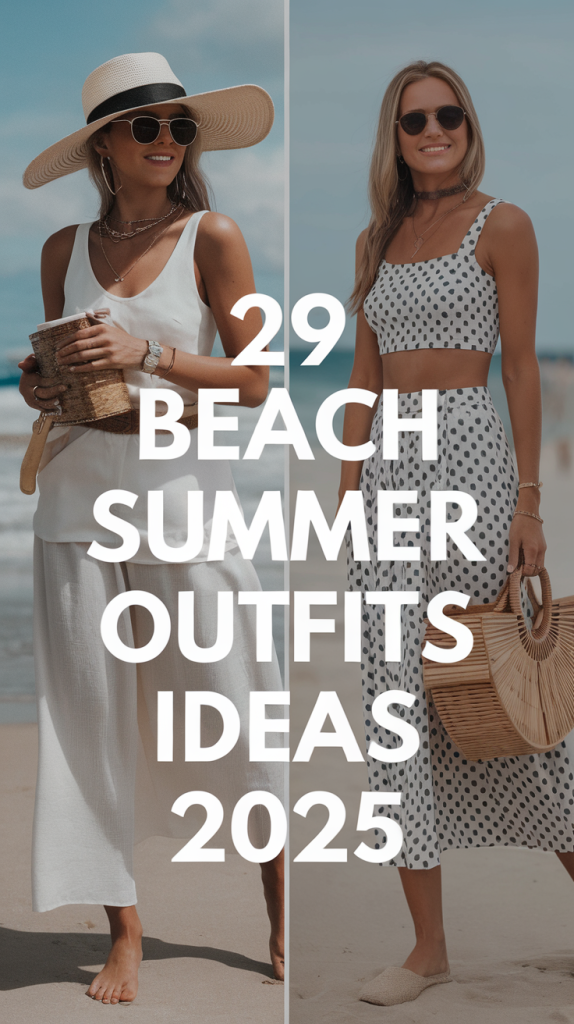 Beach Summer Outfits Ideas 2025 – Simple and Stylish Clothes Vacation ...