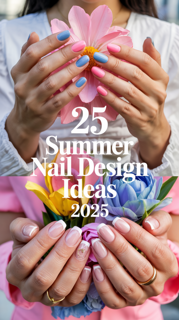 25 Bright and Cute Summer Nail Design Ideas 2025 – Short, Colorful ...