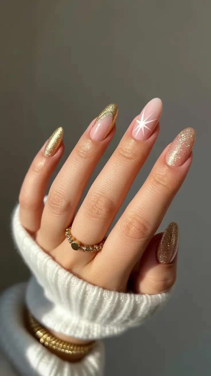 Holiday Nails Inspiration 2026 - Simple Winter Christmas Nail Designs
