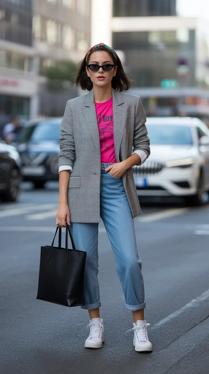 Stylish Sneakers Spring Outfit 2026 - Trendy Women Looks With Jeans and ...